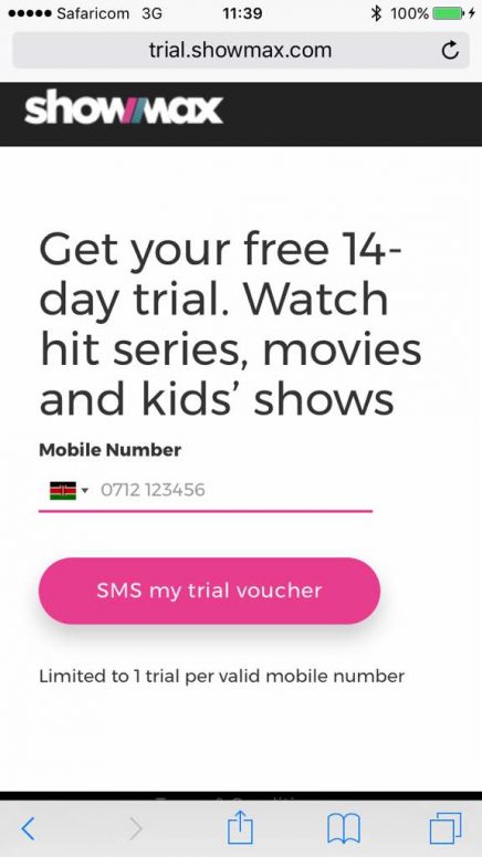 How to try out Showmax for free without entering payment details ...