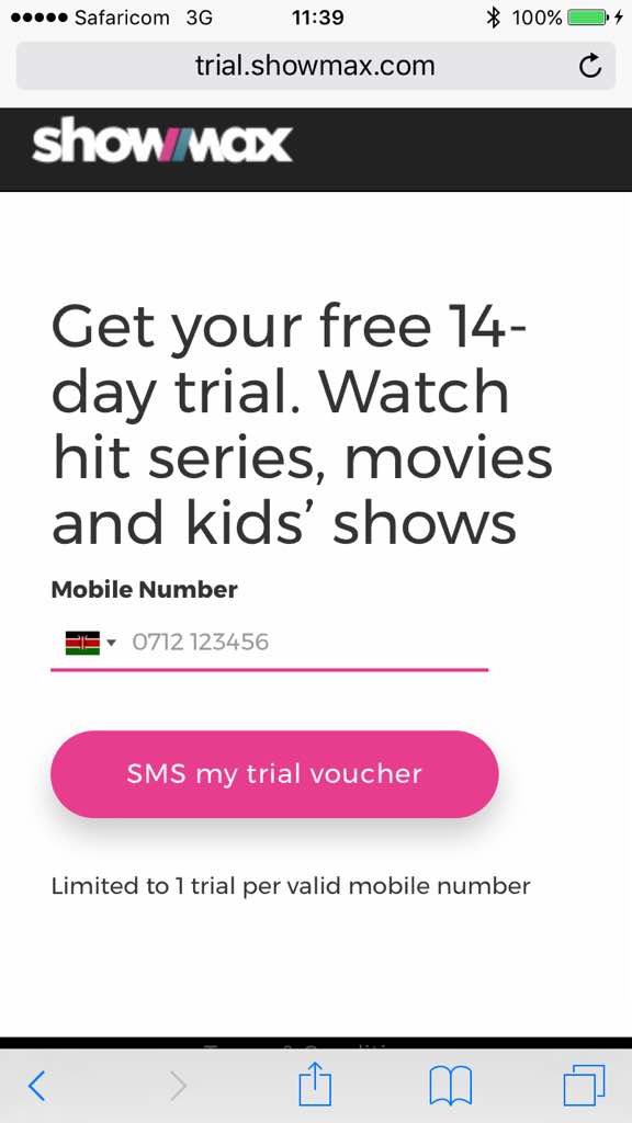 How to try out Showmax for free without entering payment details ...