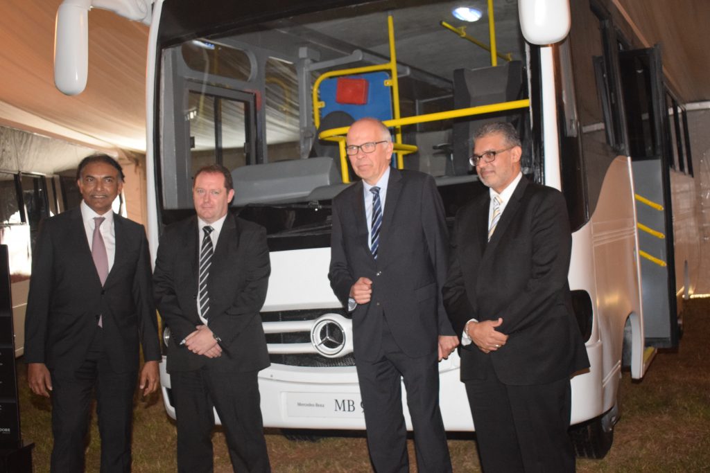 First ever Kenyan assembled Mercedes Benz buses unveiled - HapaKenya