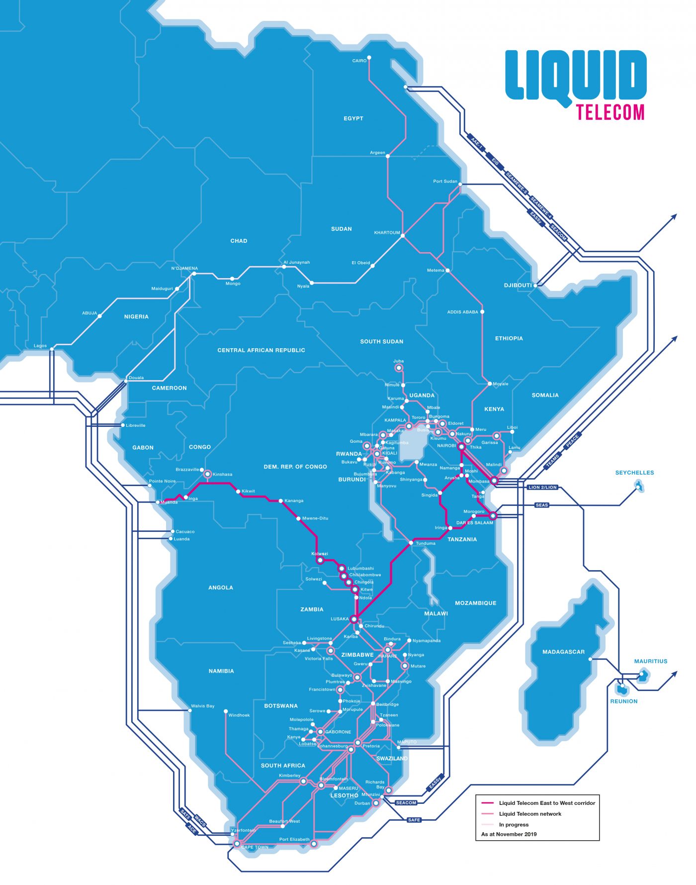 Liquid Telecom launches direct fibre link connecting East to West ...