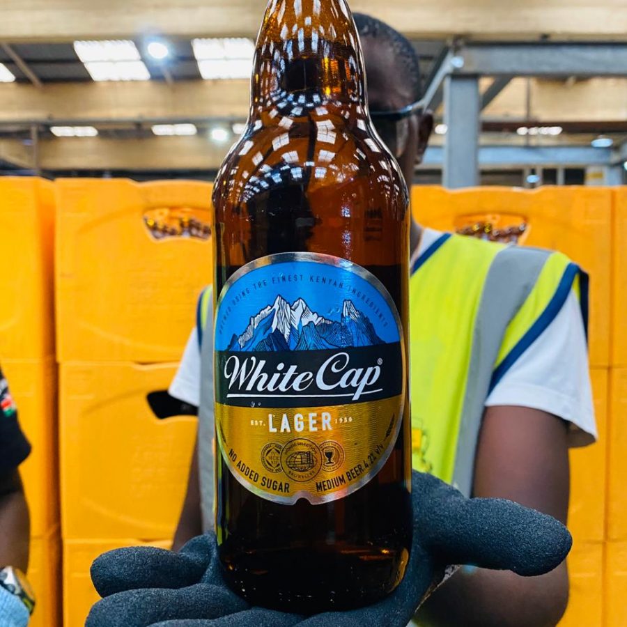 WhiteCap Lager now comes in a new bottle and a redesigned logo - HapaKenya