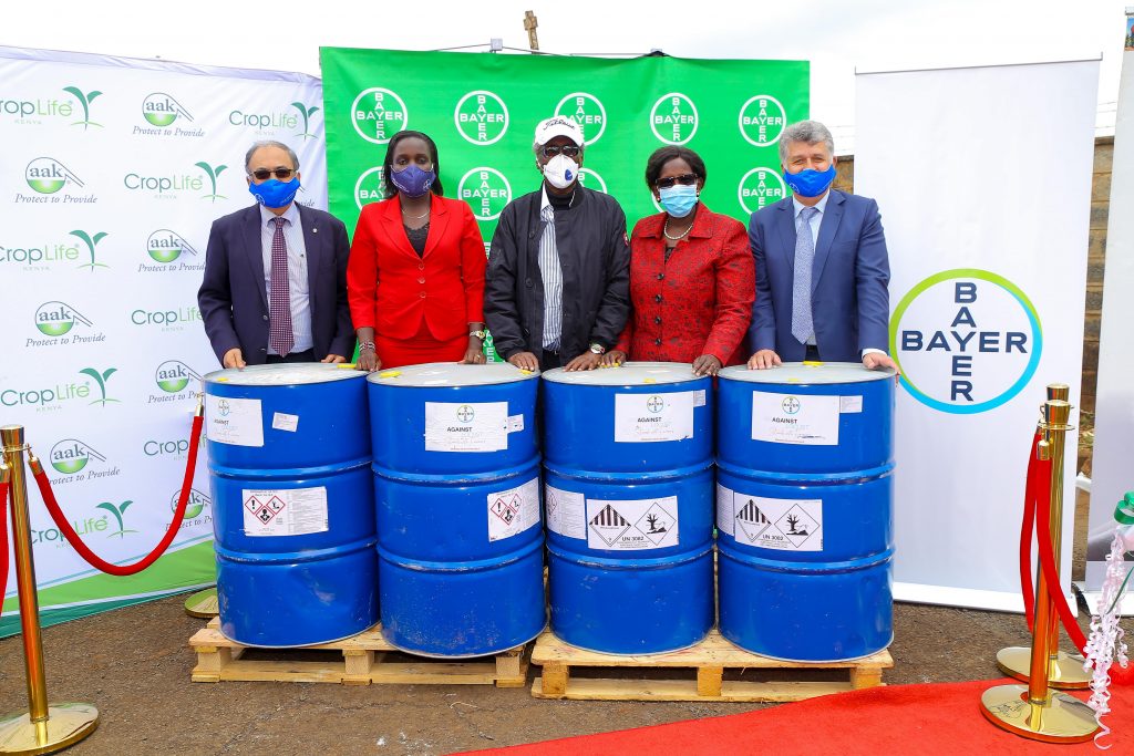 Bayer donates Ksh. 100M in pesticides to help battle locusts in Kenya ...