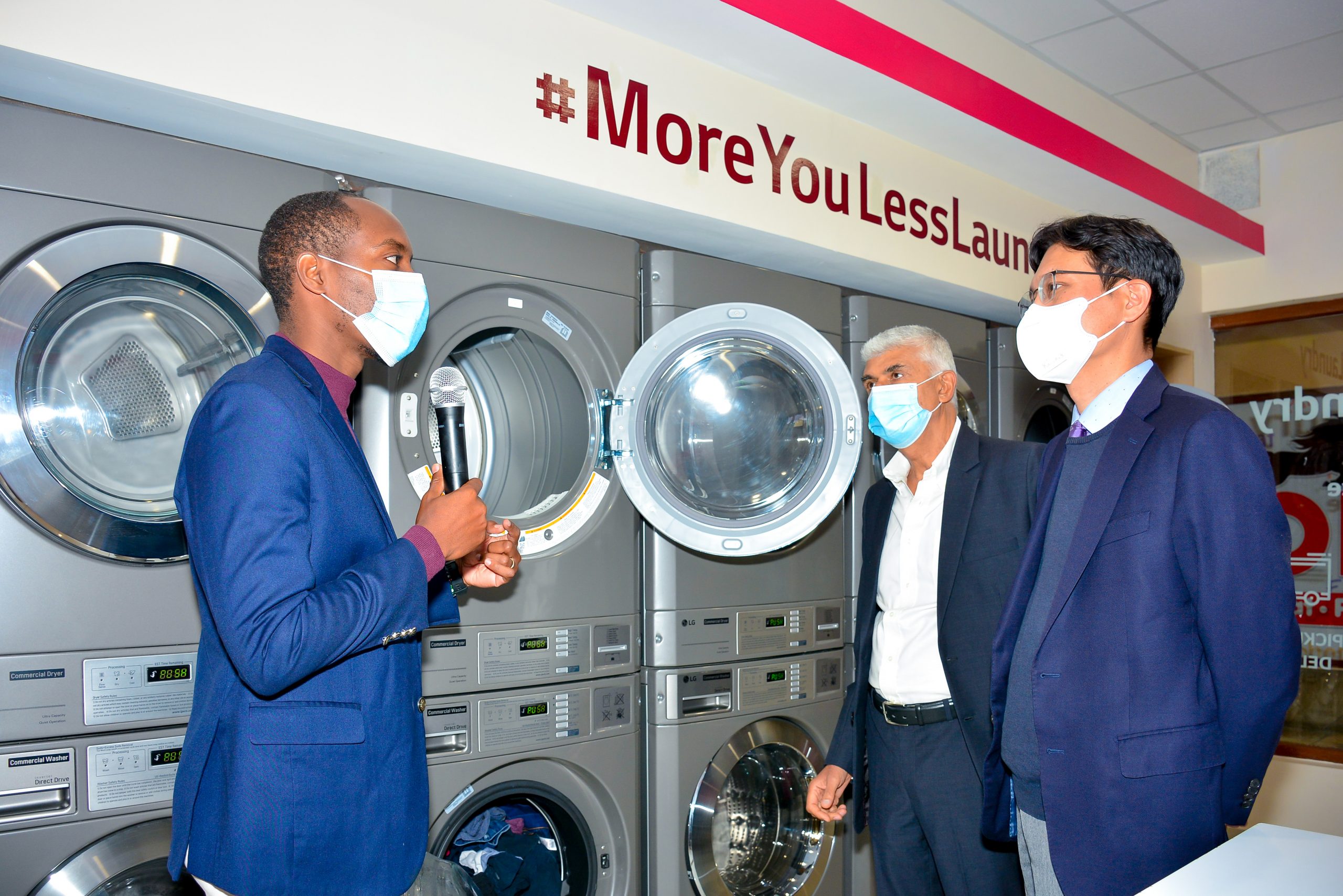 LG launches a commercial laundry service in Buruburu - HapaKenya