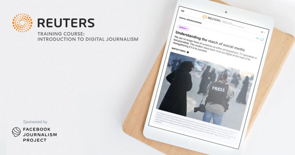 Facebook partners with Reuters to launch a free online course for journalists - HapaKenya