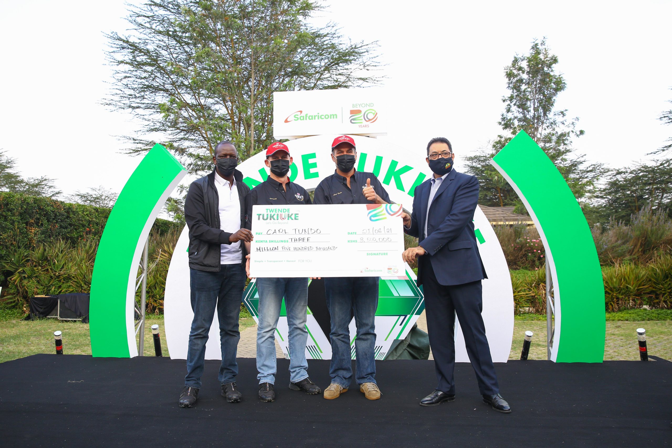 Safaricom partners with Minti Motorsports to sponsor Carl Tundo’s quest ...