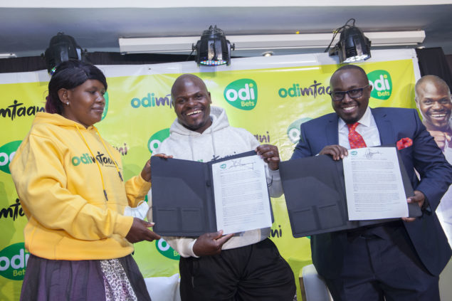 Odibets recruits 'Ugali Man' as its official Brand Ambassador - HapaKenya