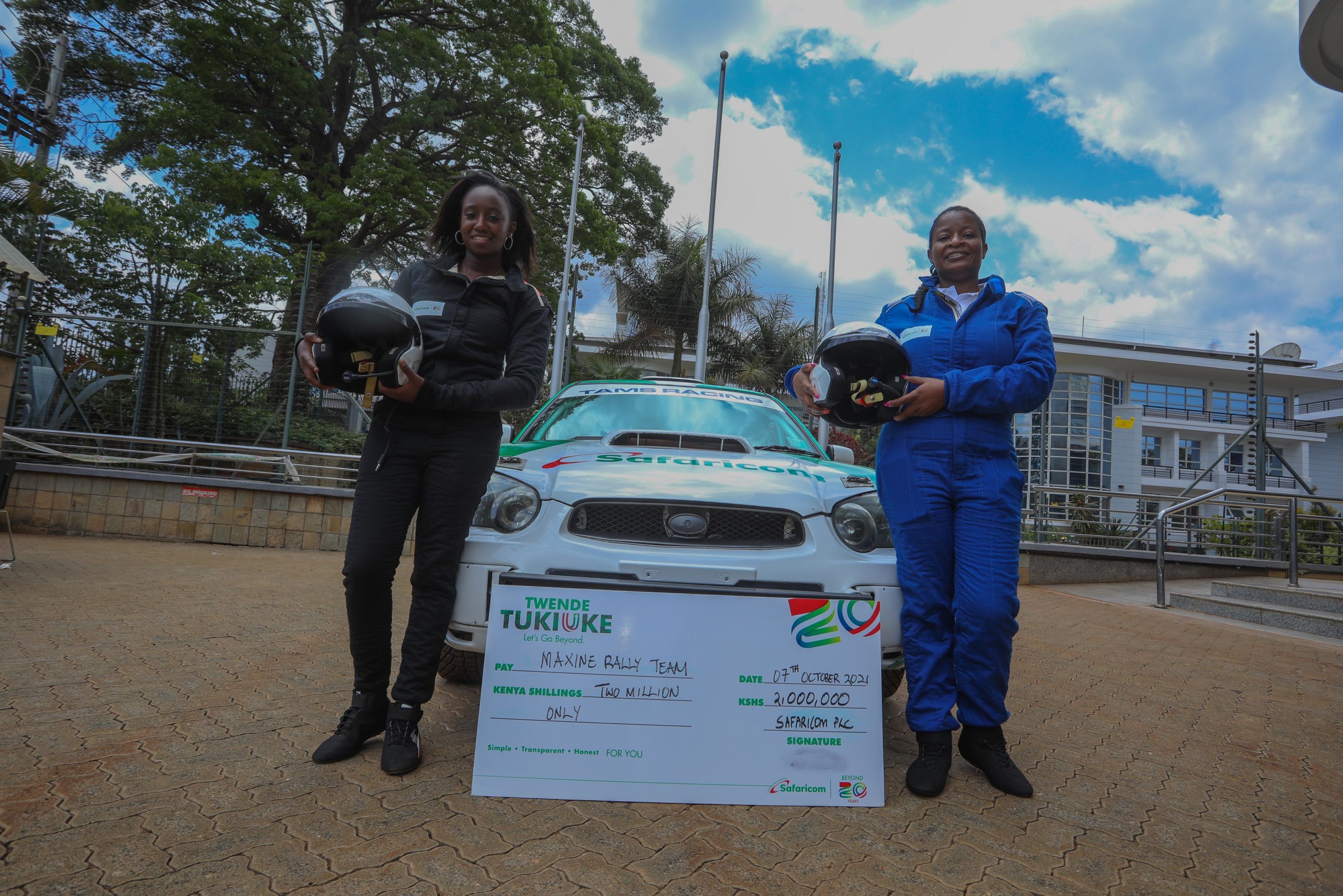 Safaricom sponsors Maxine Wahome with an additional Ksh. 2 Million ...