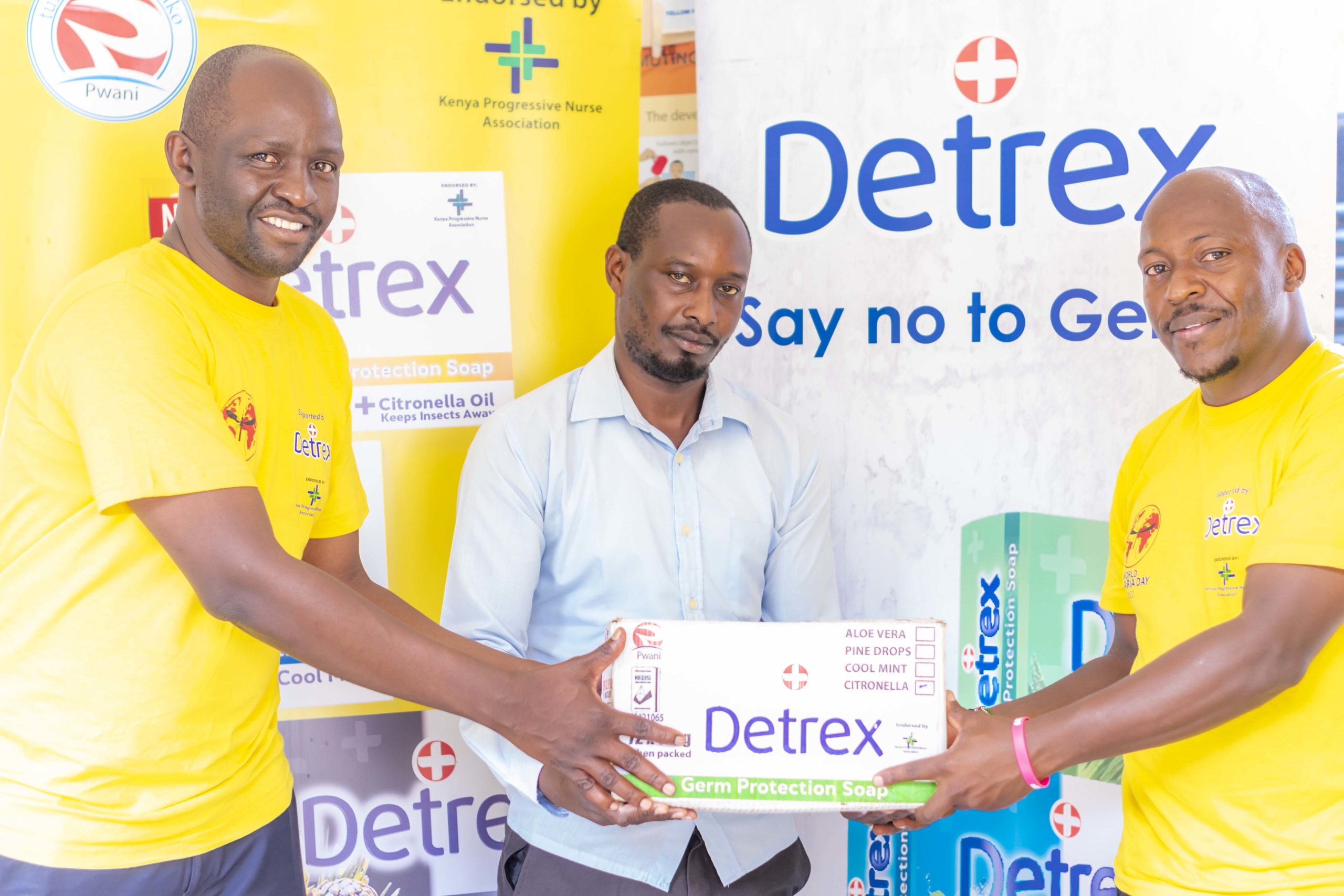 Pwani Oil launches an anti-malaria campaign with 'Detrex' a soap that ...