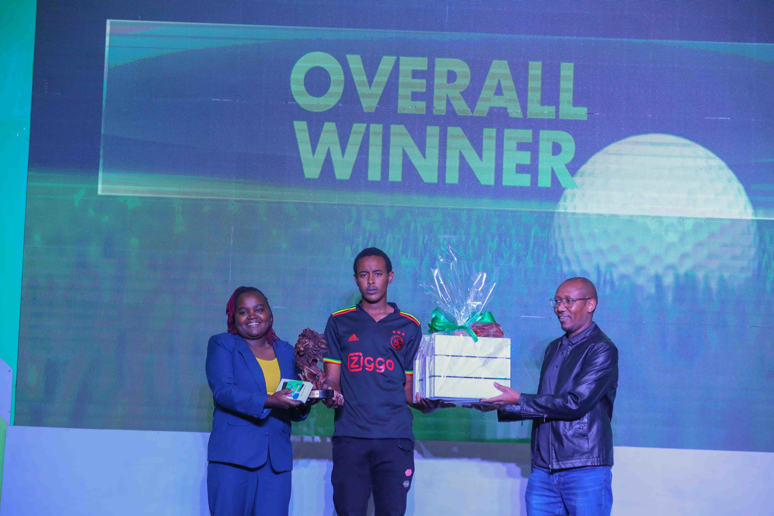 17 Year Old Kelvin Kiplenge Wins The Nakuru Leg Of The Safaricom Golf