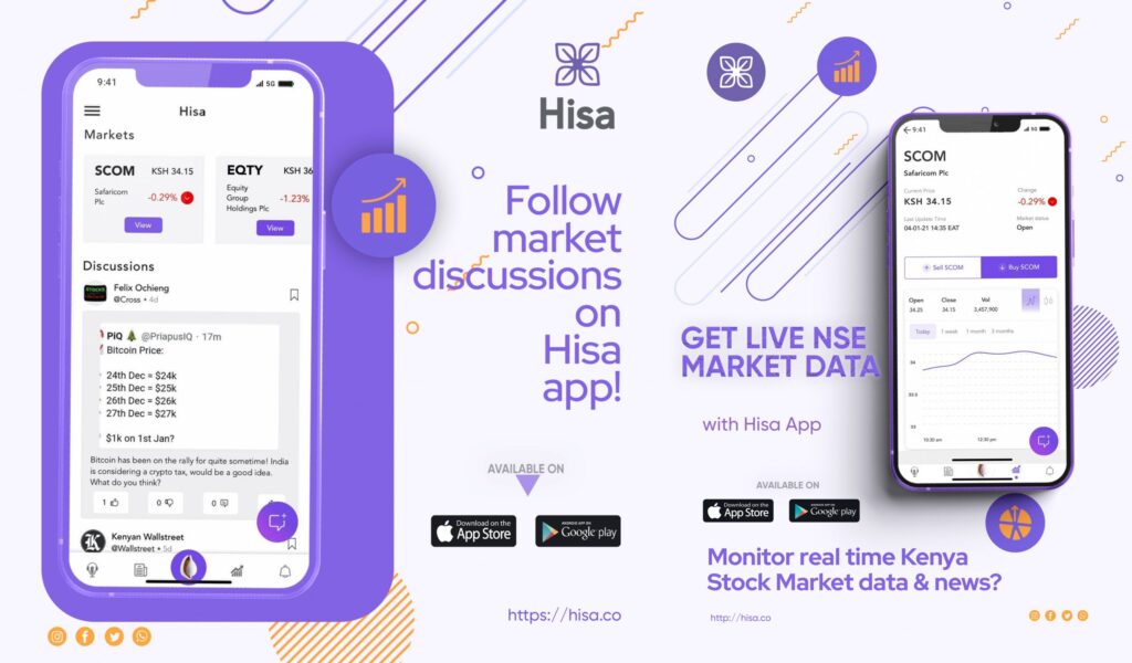 Hisa app to enable Kenyans to invest in US stocks & ETFs - HapaKenya