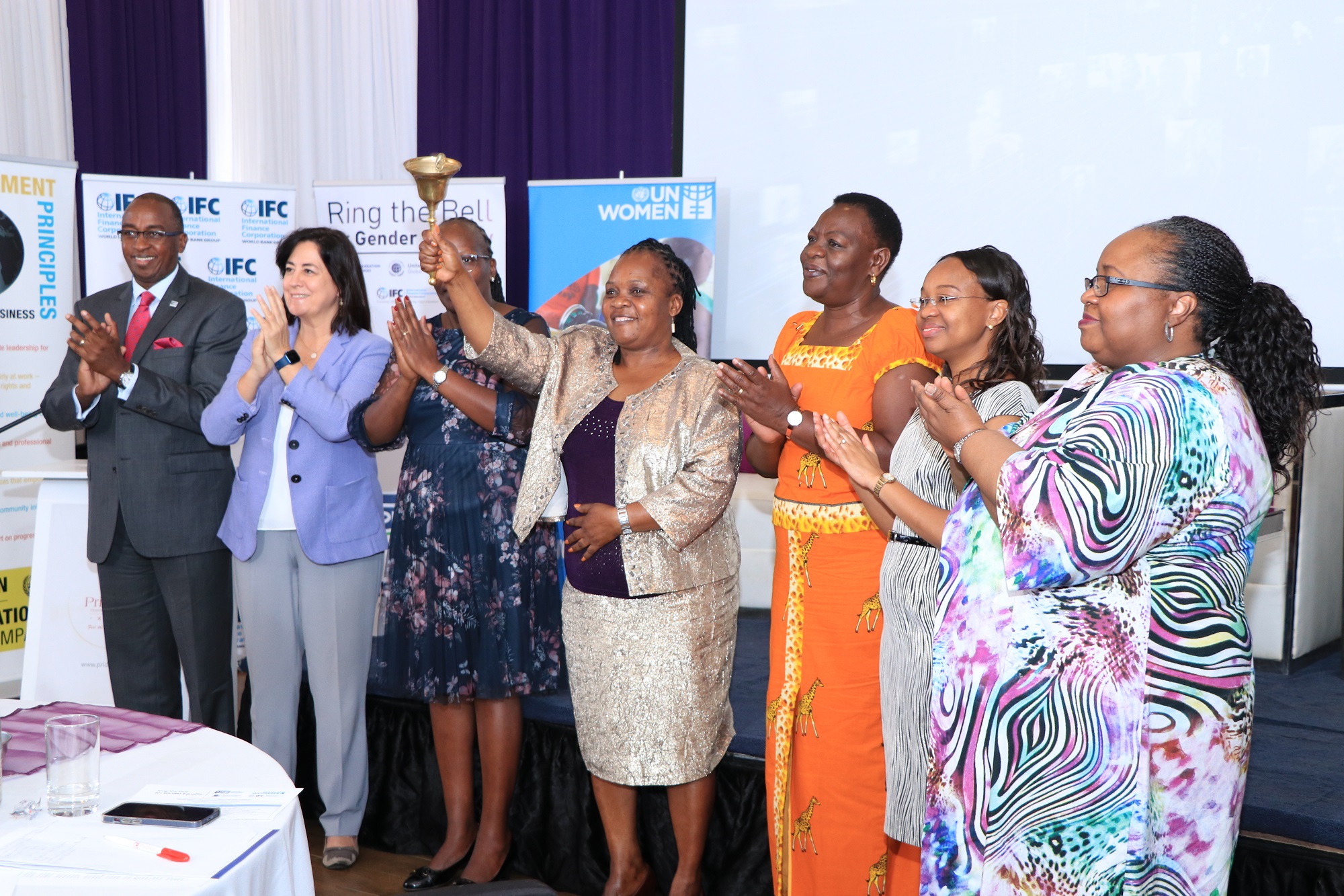 Global Compact Kenya Rings the Bell at NSE to call for gender equality ...