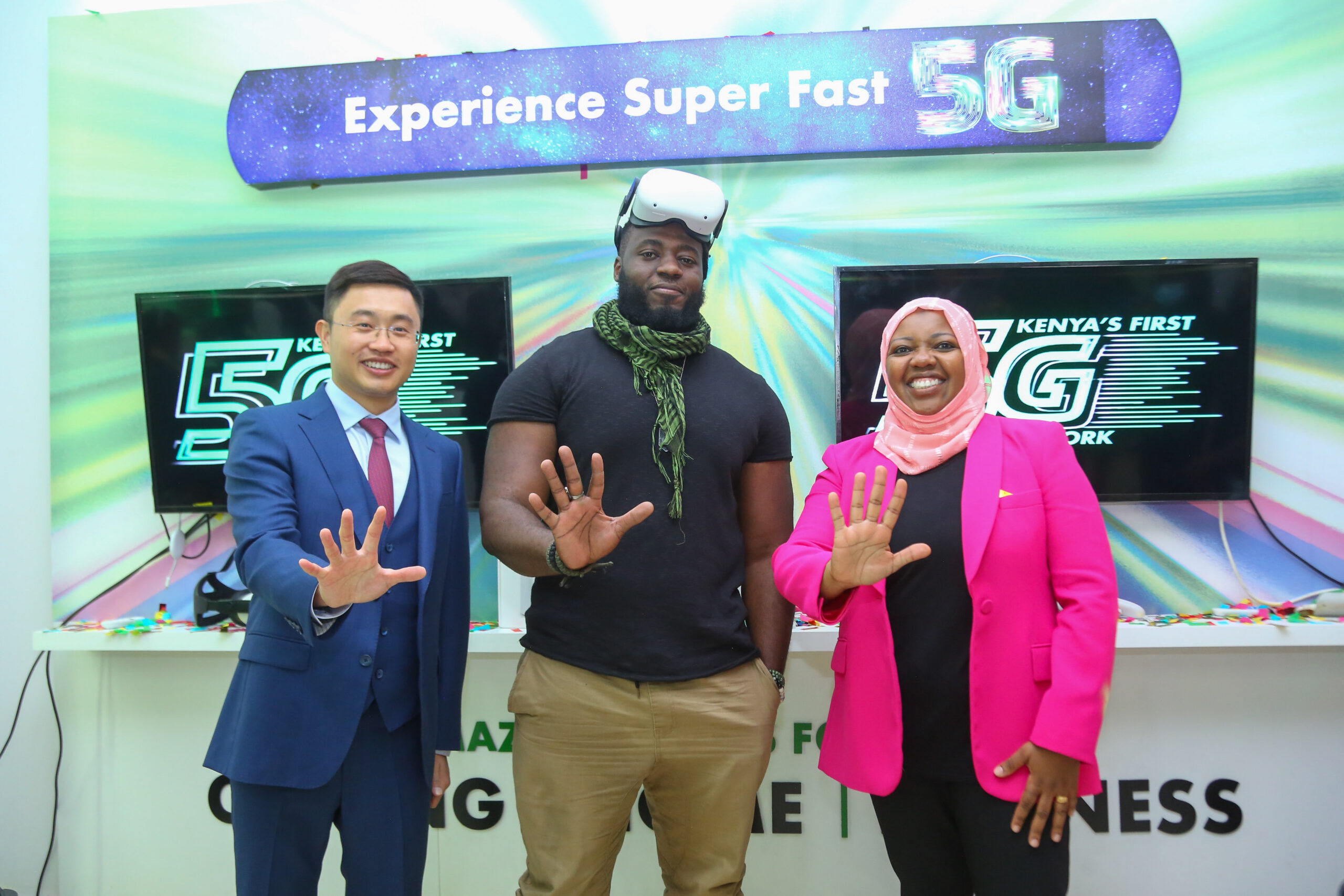 Safaricom & Huawei launch three 5G experience centres in Nairobi ...