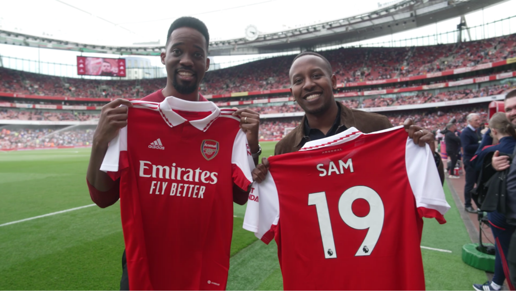 Adrian Ntwatwa wins to a trip to London to watch Arsenal as part of ...