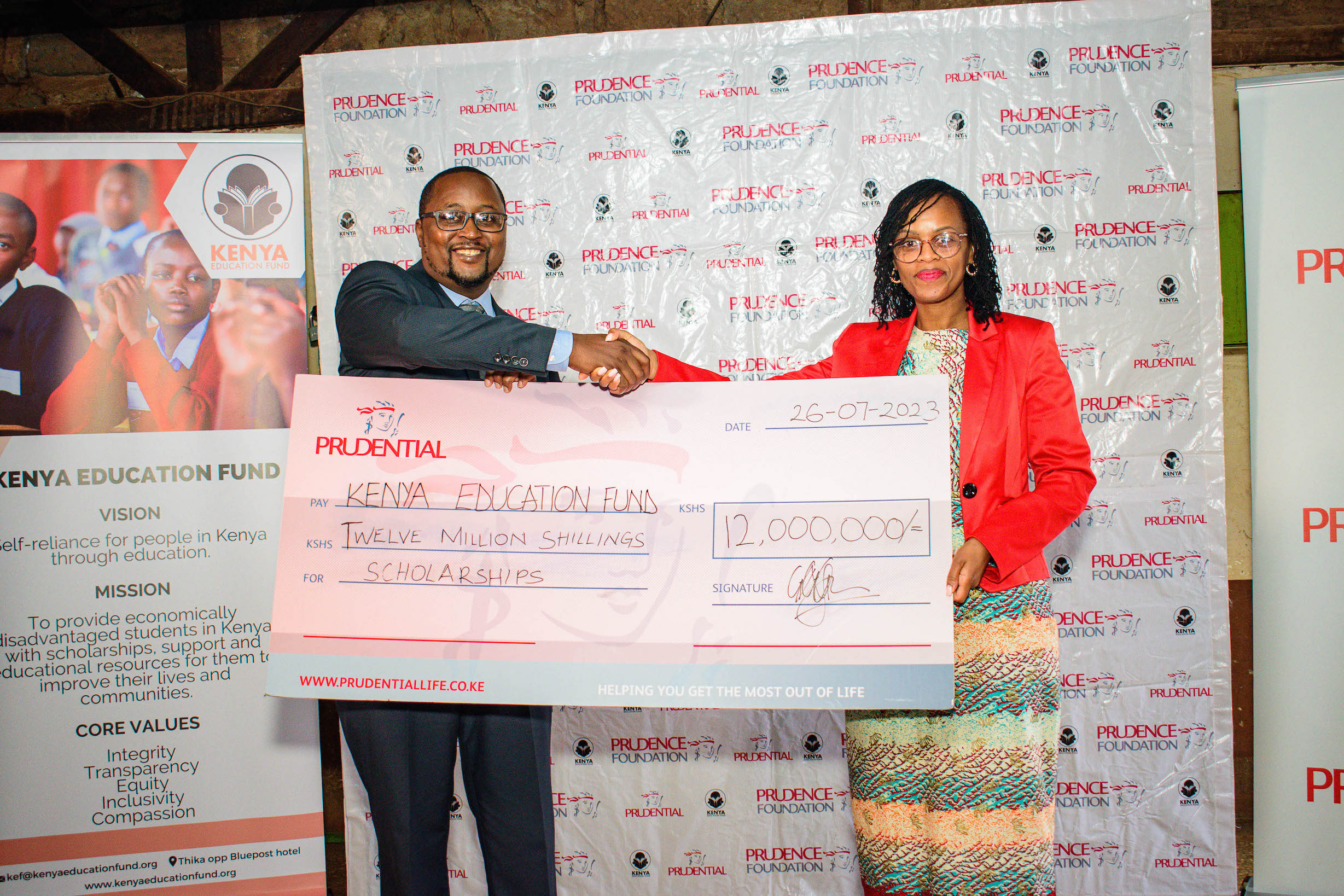 Prudence Foundation to sponsor 205 college students at a cost of Ksh ...