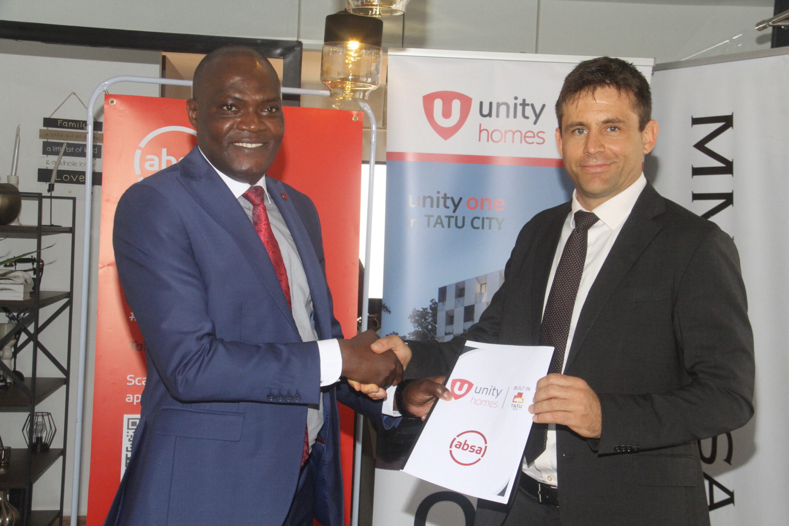 Unity homes partners with Absa bank in mortgage financing - HapaKenya