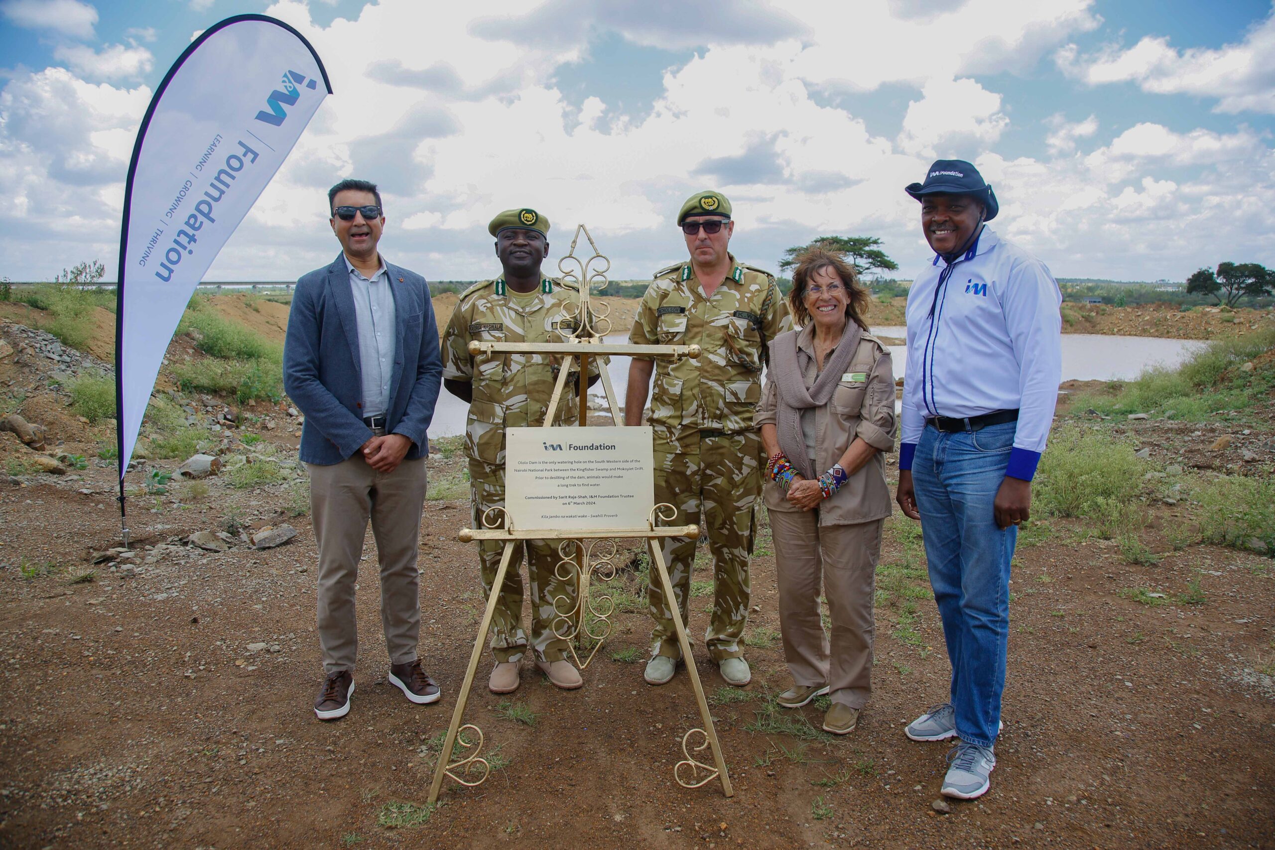 I&M Foundation rehabilitates Ololo Dam in the Nairobi National Park ...