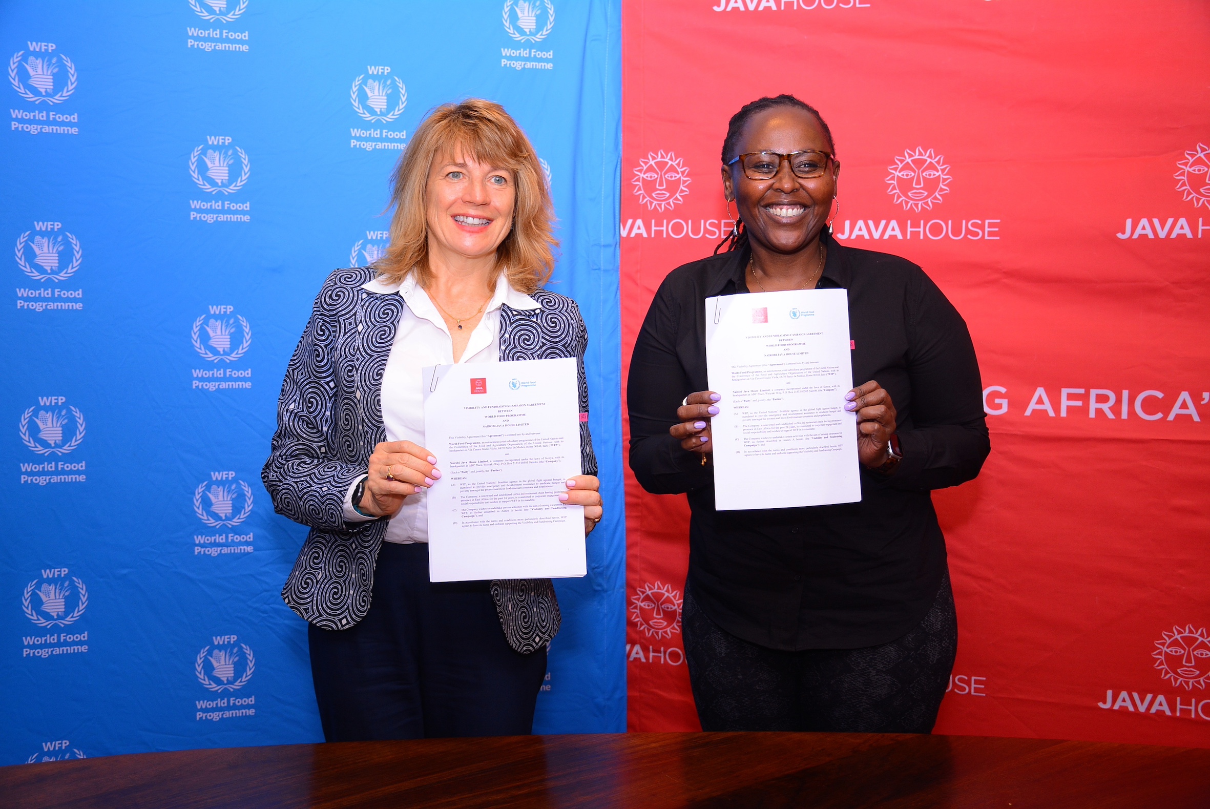 Java & WFP announce partnership to support school children with daily ...