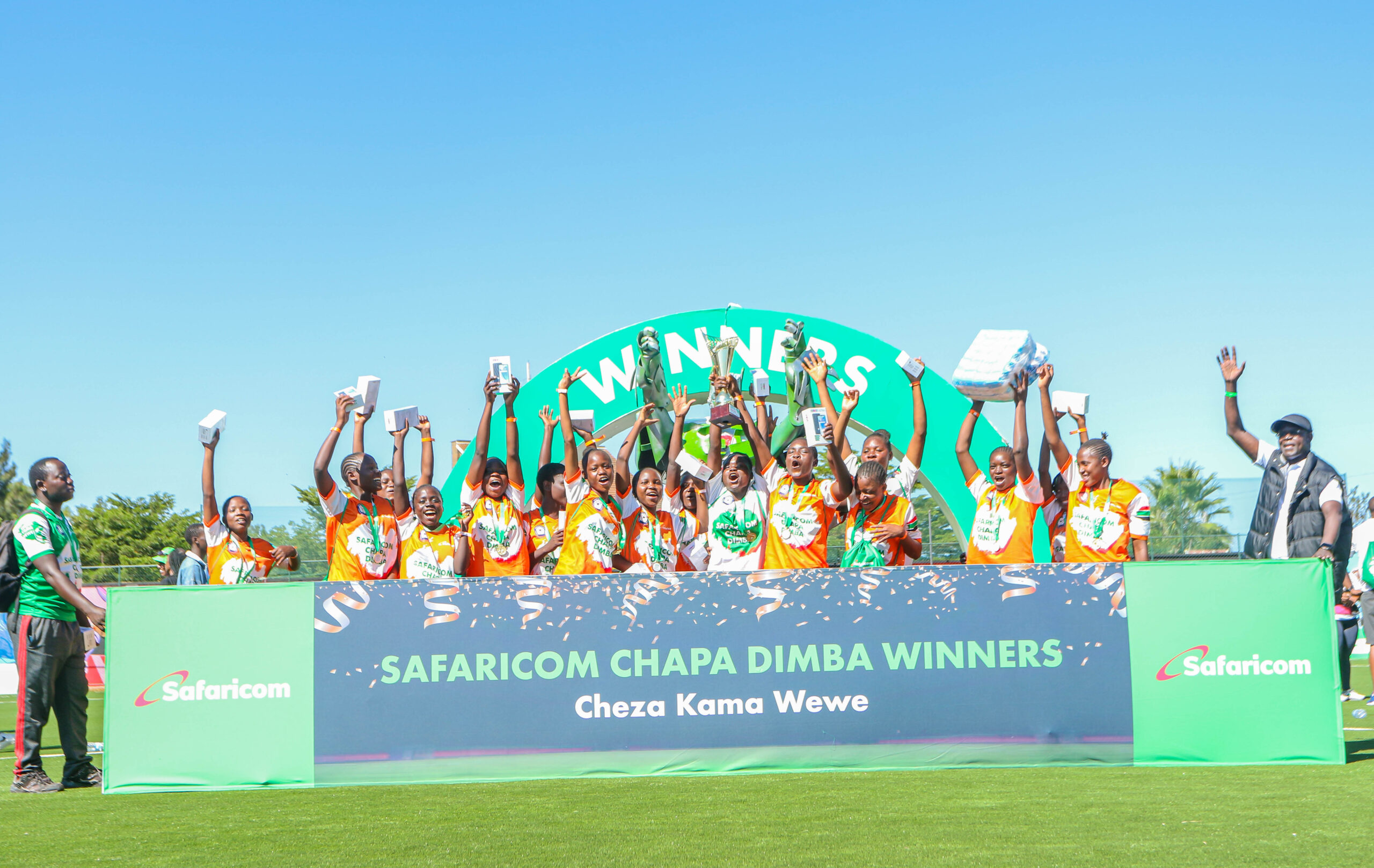 Young Kings & Dagoretti Mixed Girls are the Safaricom Chapa Dimba ...