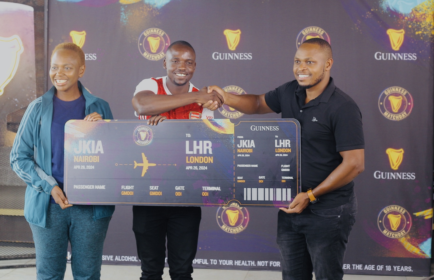 Guinness treats Kenyan football fan to a live football experience in ...
