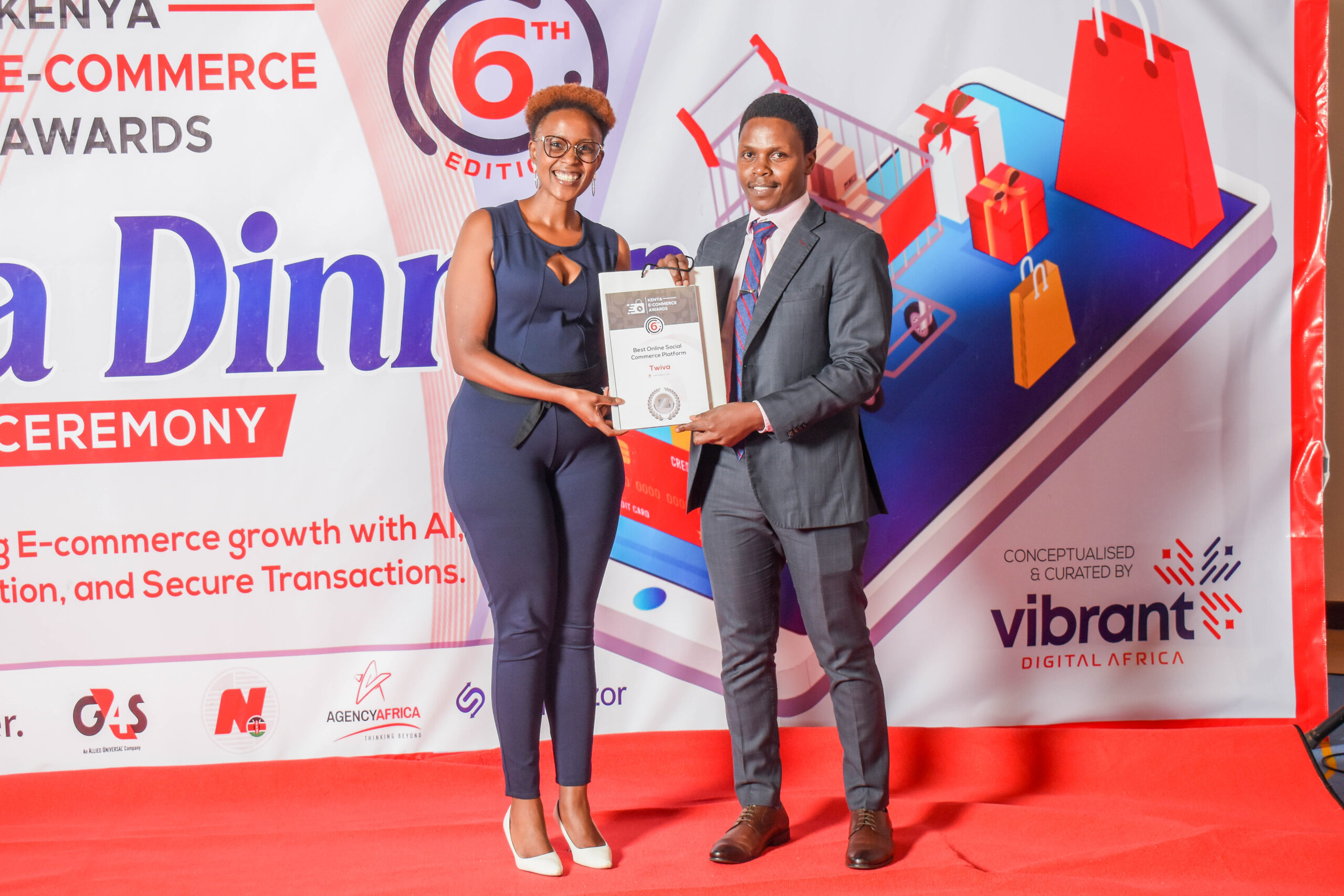 Twiva wins 'Top Rising Star' award at the 2024 eCommerce awards - HapaKenya