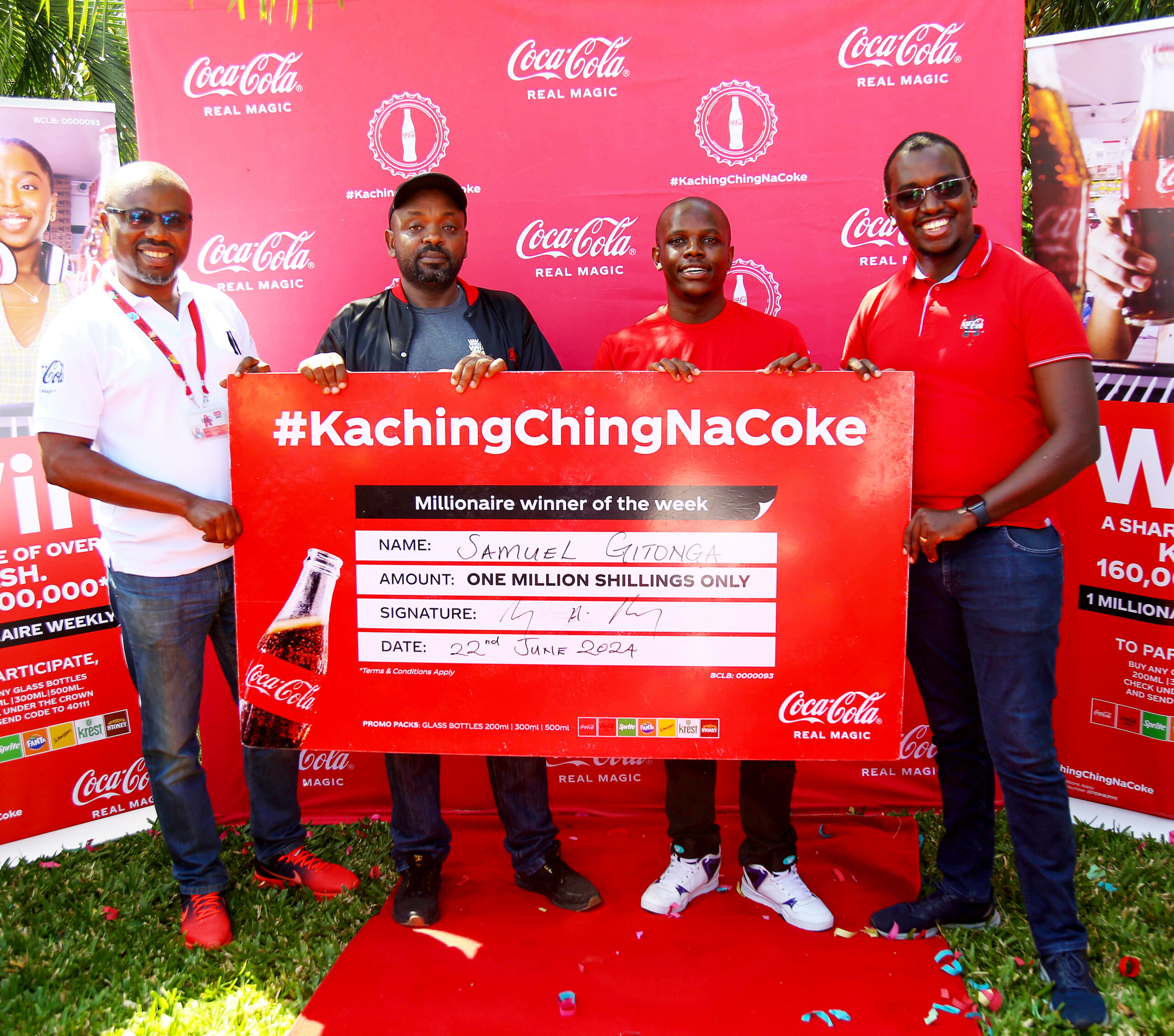 Dr Samuel Gitonga is the fourth Ksh. 1M winner in the Kachingching Na ...