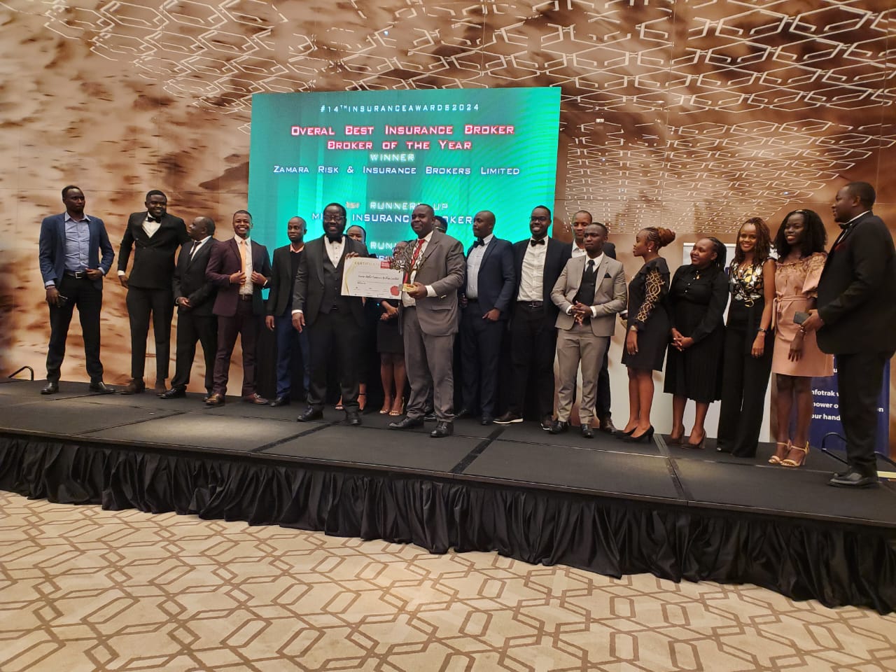 Zamara named Best Insurance Broker at the 2024 Think Business Insurance ...