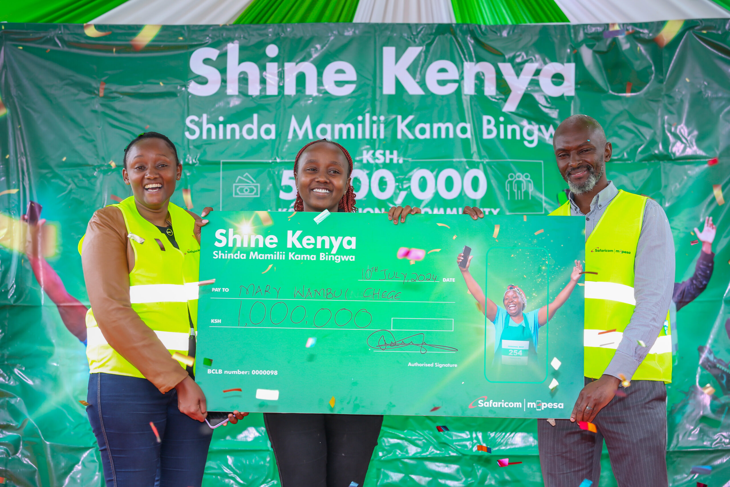 Safaricom names week one winners of the ongoing 'Shine Kenya' campaign ...