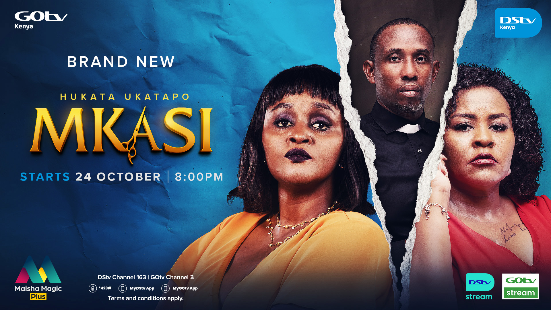 New drama series 'Mkasi' premieres on Maisha Magic Plus - HapaKenya
