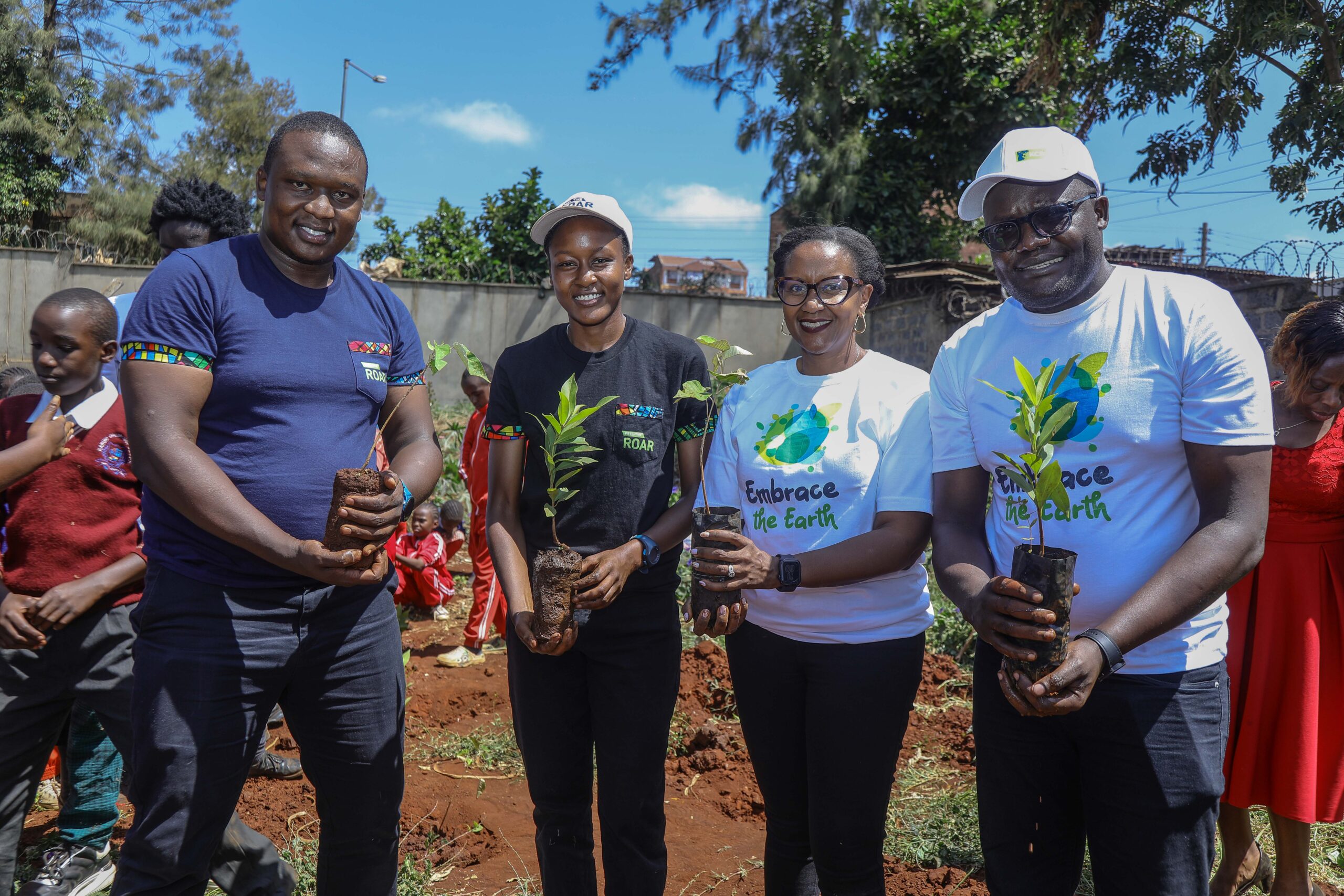 KCB racing team plants trees as part of conservation efforts before ...