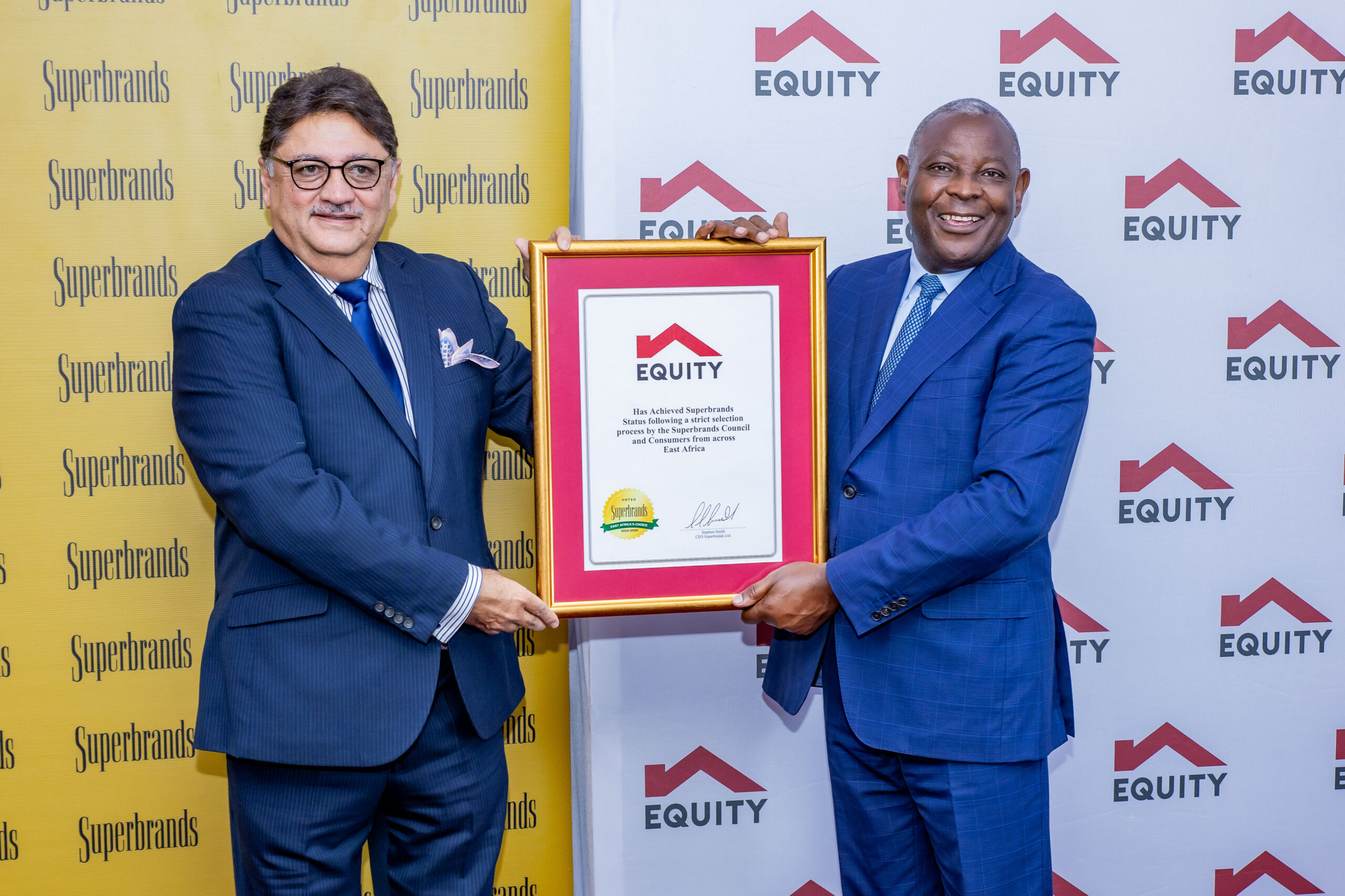 Equity Group has been given Superbrand status in East Africa for 2025 ...
