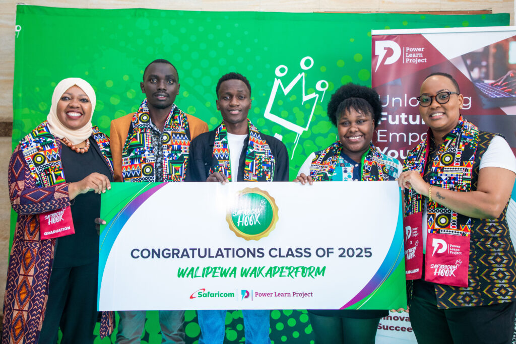 300 Youth graduate from software development program by Power Learn Project & Safaricom Hook ...