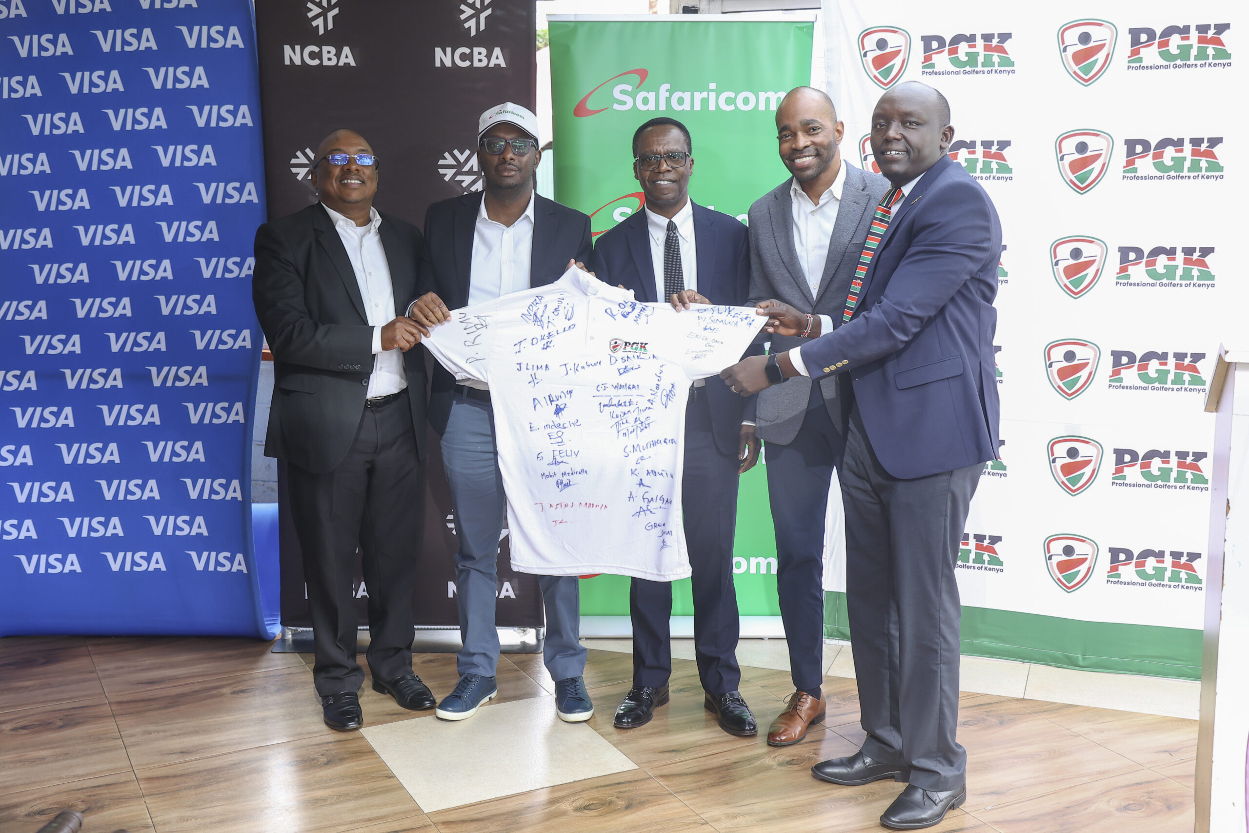 NCBA, Safaricom, Visa + others back PGK's professional golf player ...