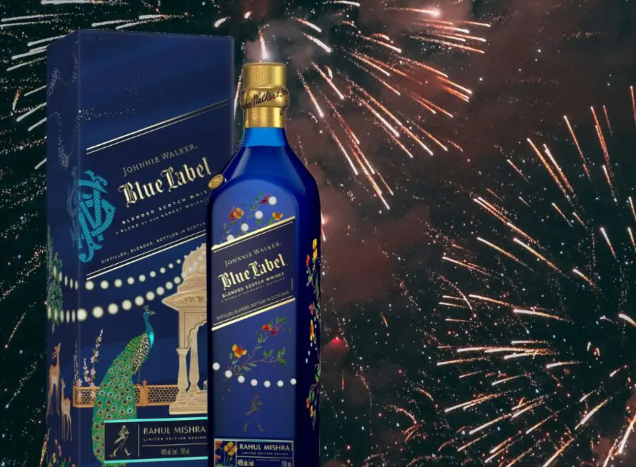 Johnnie Walker Blue Label collector's Diwali edition is now available for Ksh. 35,000 - HapaKenya