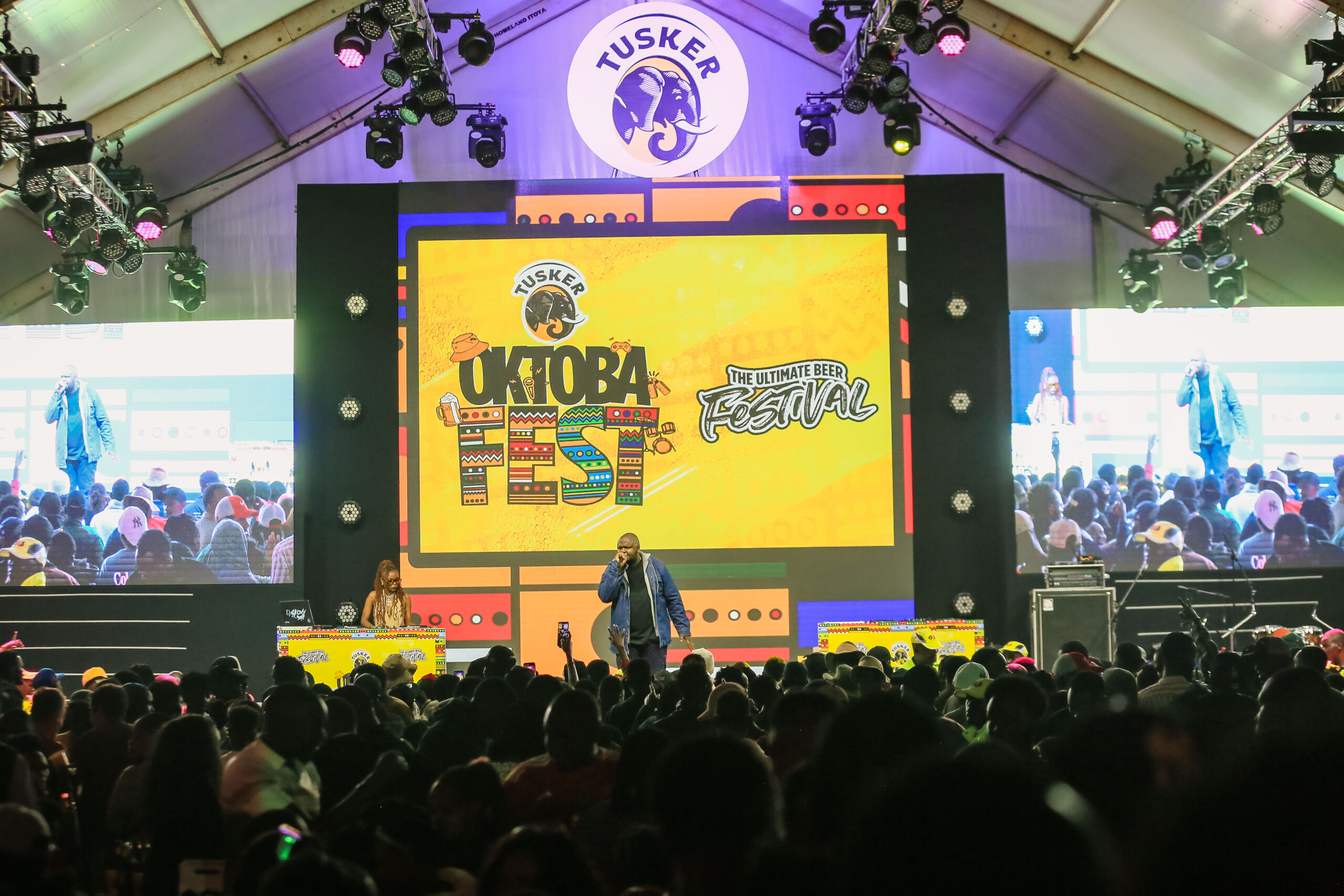 Mejja & Iyanii thrill as Tusker Oktobafest takes over Eldoret’s Tamasha ...