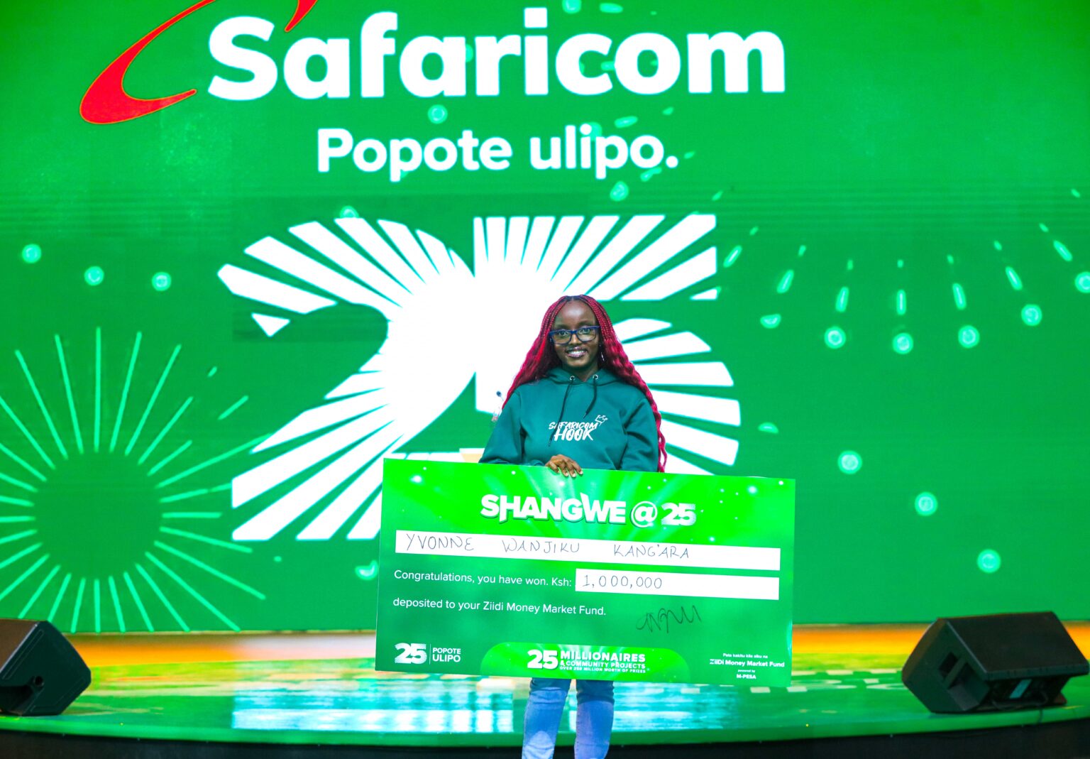 20 year old Yvonne Wanjiku Kang’ara is Safaricom's first Shangwe @25 ...